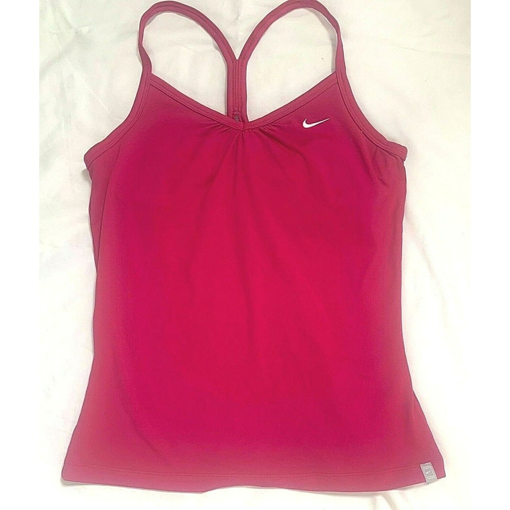 Nike Women Dri-Fit Hot Pink Seamless Training Workout… - Gem